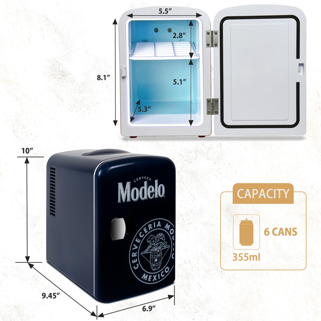 Modelo Portable Mini Fridge | 6 Can | 4L